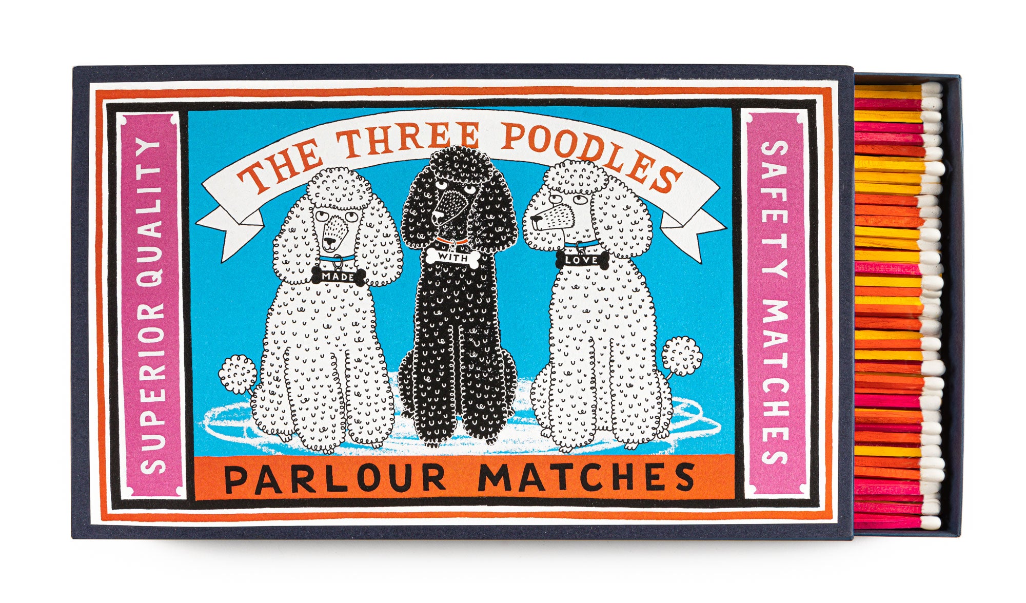 The Poodles Giant Match Box – Six Acres